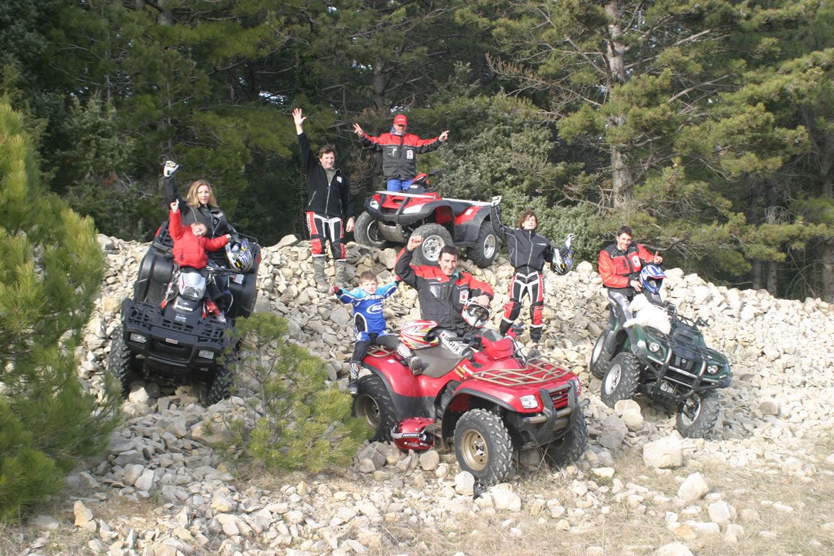 randonnee quad en ardeche